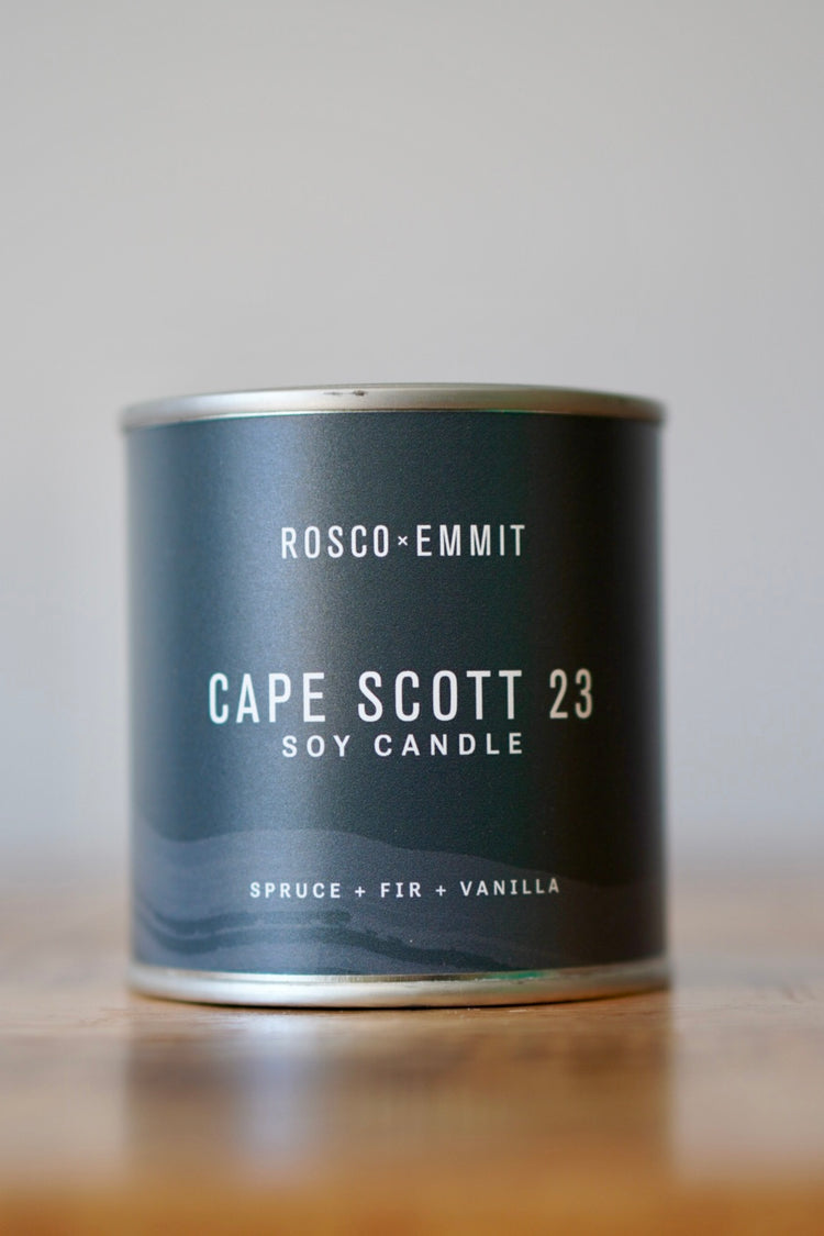 Cape Scott 23 Soy Candle 8oz – Rosco Emmit