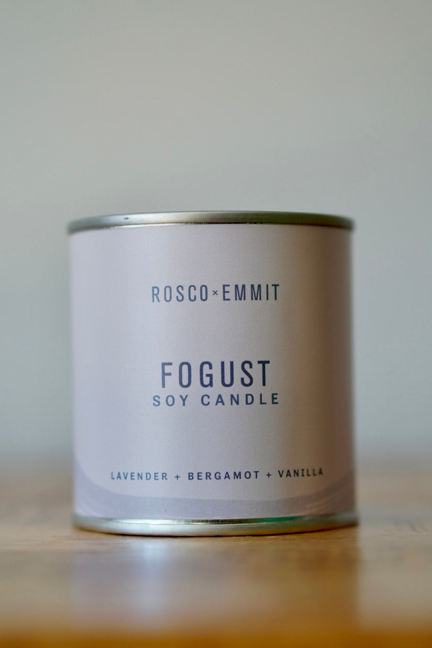 Fogust Soy Candle – Rosco Emmit