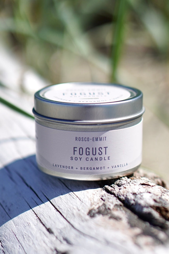 Fogust Soy Candle – Rosco Emmit