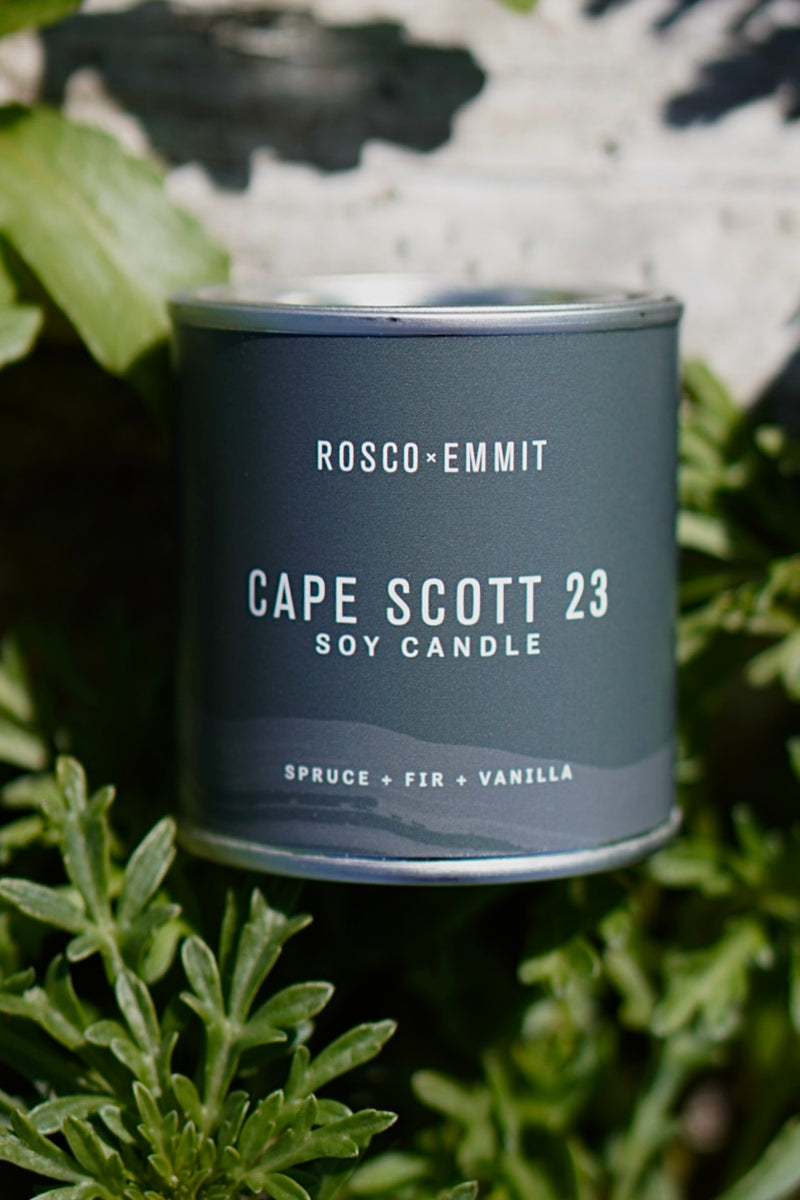 Cape Scott 23 Soy Candle 8oz – Rosco Emmit