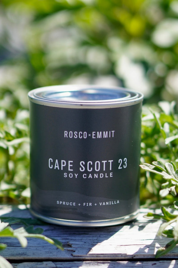 Cape Scott 23 Soy Candle 8oz – Rosco Emmit