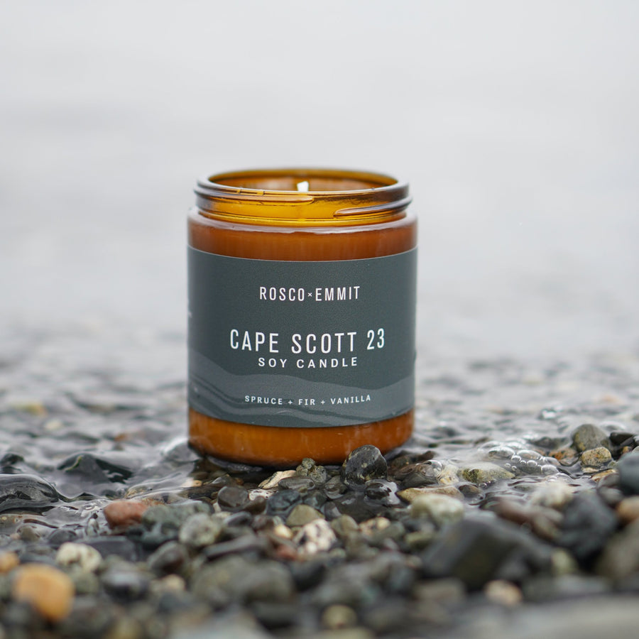 Cape Scott 23 Soy Candle 8oz – Rosco Emmit