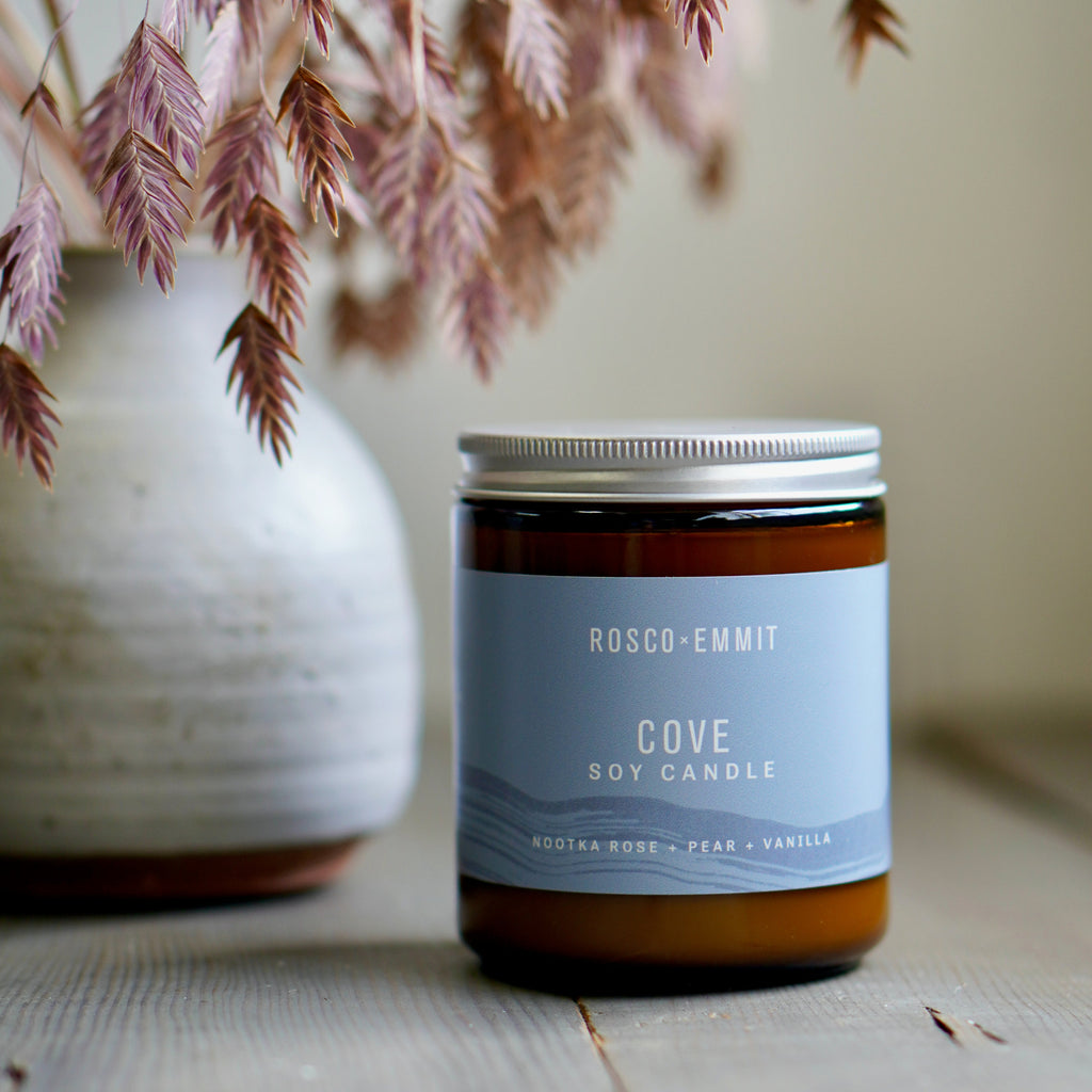 Cove Soy Candle 8oz – Rosco Emmit